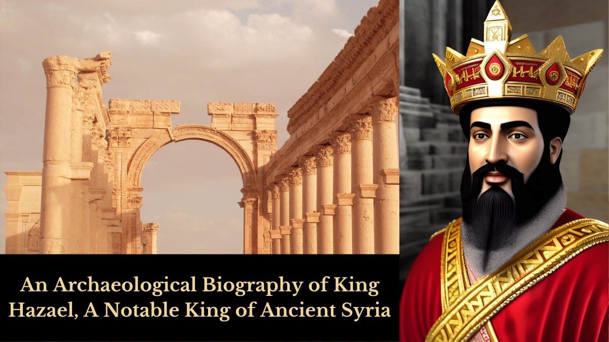 An Archaeological Biography of King Hazael, A Notable King of Ancient ...