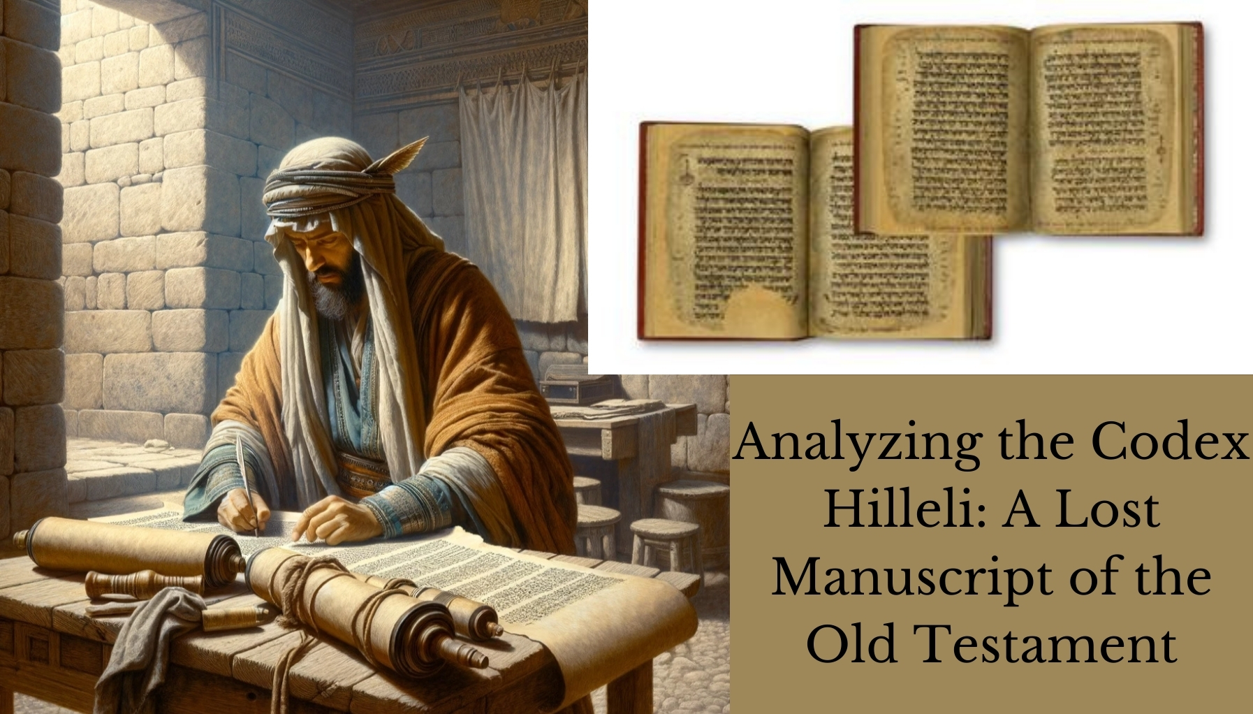 Analyzing the Codex Hilleli—A Lost Manuscript of the Old Testament ...