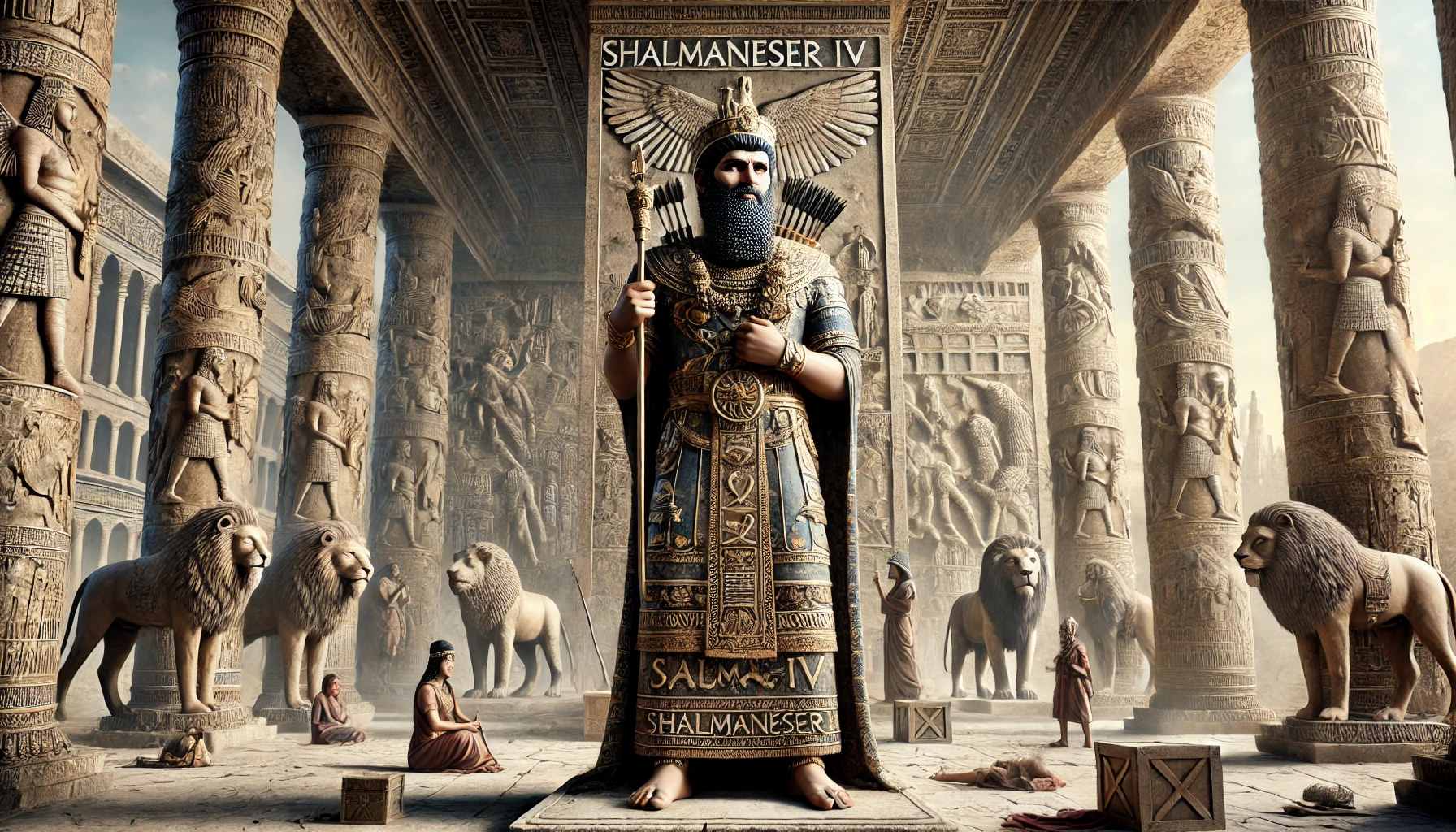How Did Shalmaneser IV (783-773 B.C.) Navigate the Challenges of a ...