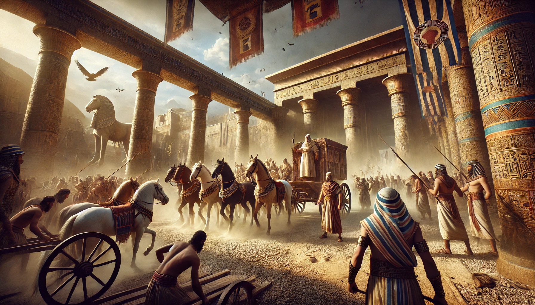 How Did Pharaoh Obtain Horses to Pursue Moses in Exodus 14 If All the ...