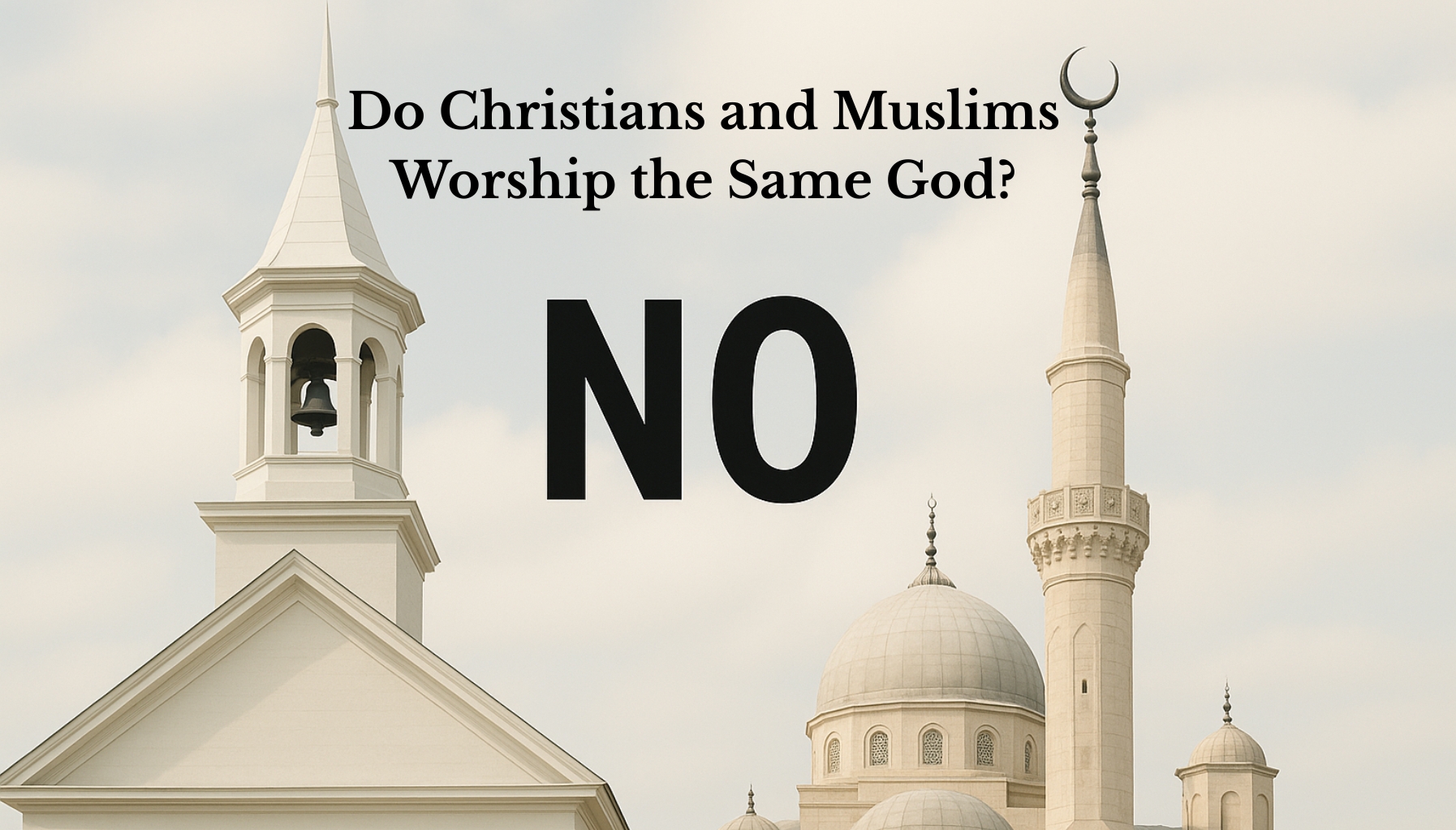 Do Christians and Muslims Worship the Same God? - Updated American ...