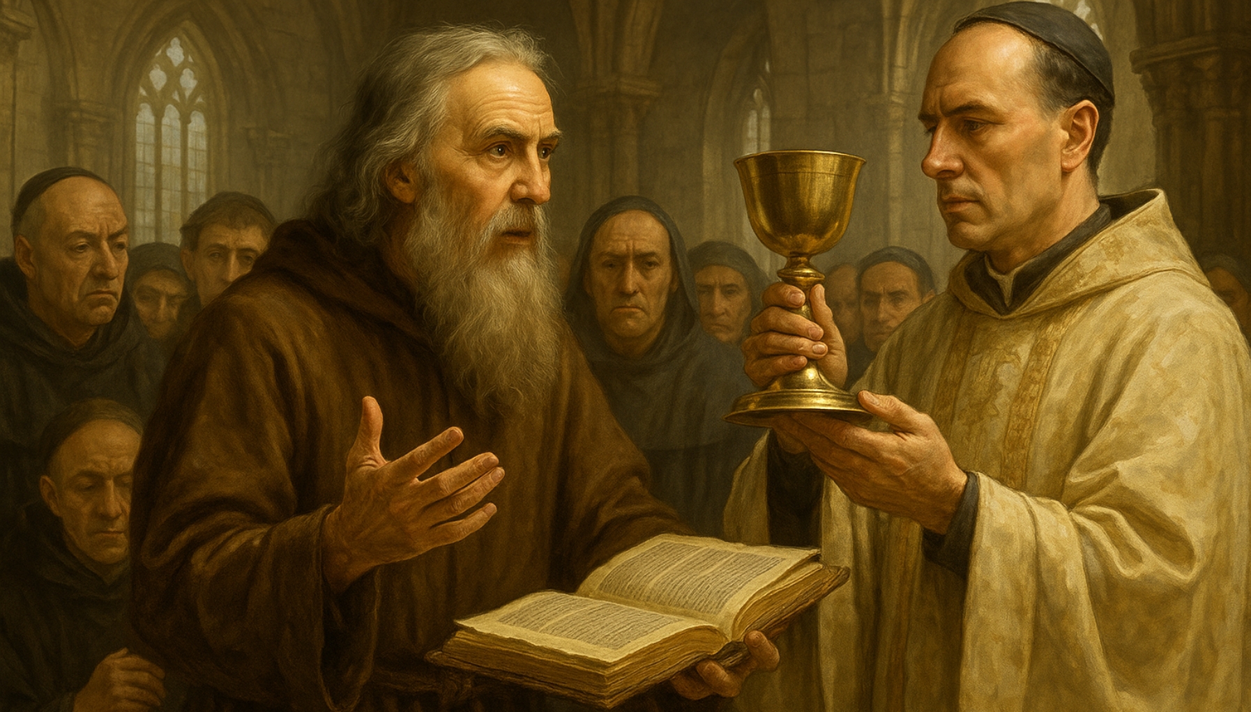 John Wycliffe Confronting Transubstantiation and the Catholic Mass ...